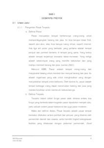 Perancangan Pasar Terpadu Kota Pekanbaru - Elibrary Unikom